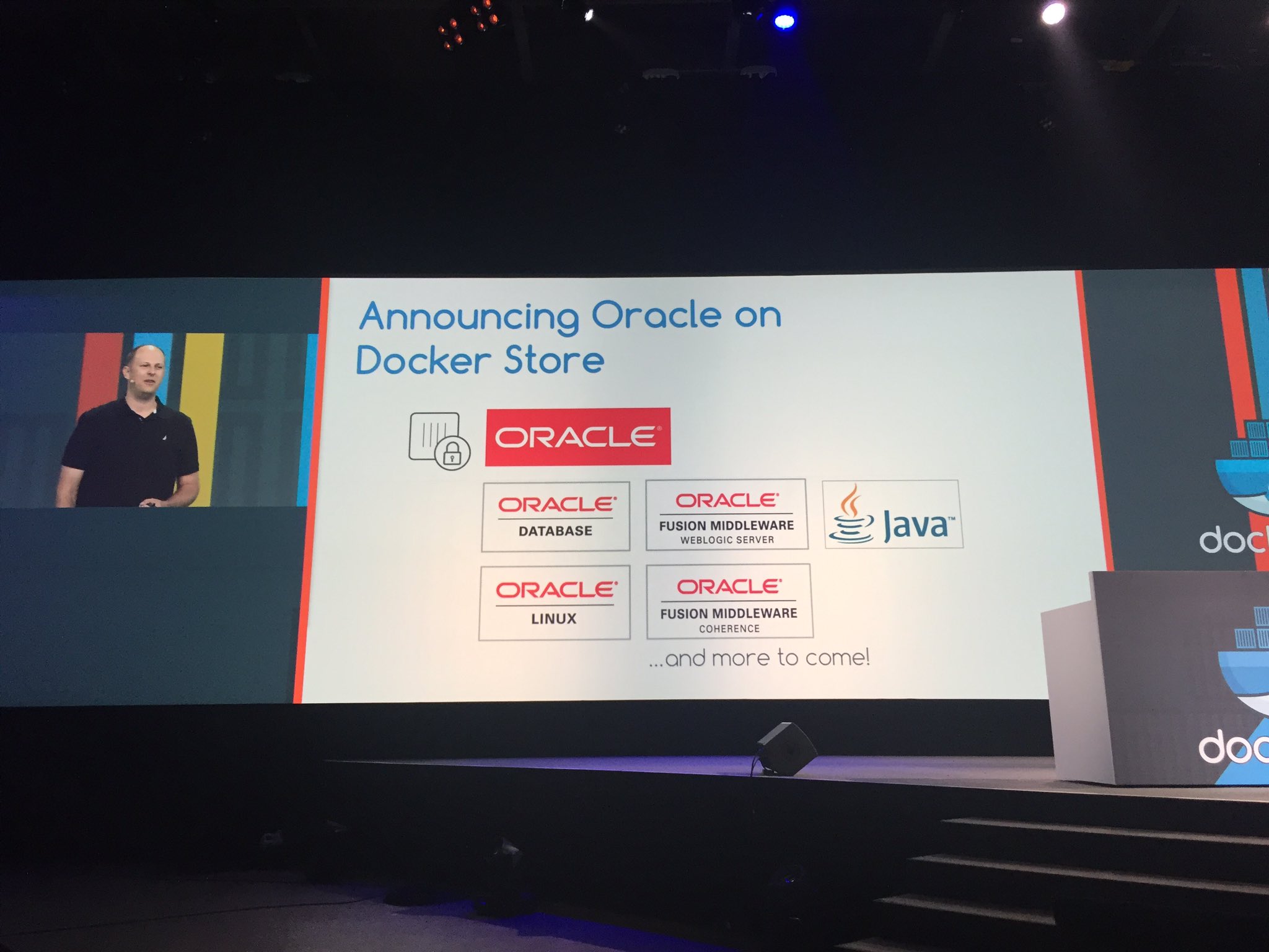 มุ่งสู่คอนเทนเนอร์ Oracle นำซอฟต์แวร์หลักขึ้น Docker Store | Blognone