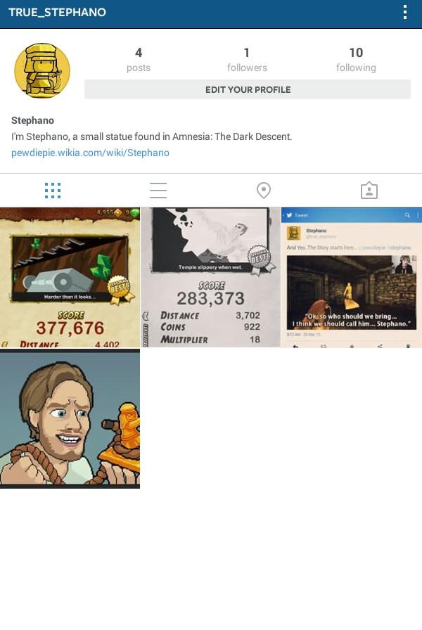 Real Life Stephano Statue