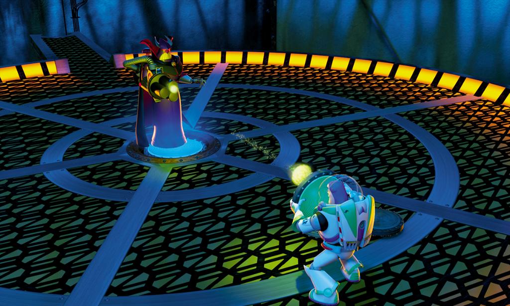 Buzz Lightyear Flying Scene