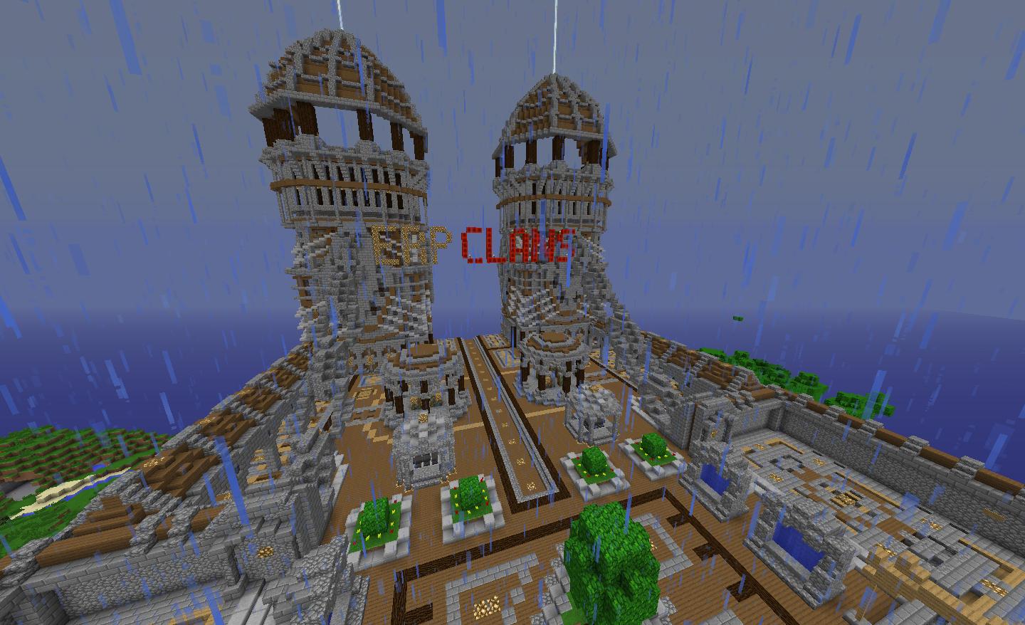 ERP Minecraft on Twitter: "Aqui podeis apreciar el nuevo spawn del mapa Clanes PvP y ya sabeis ...