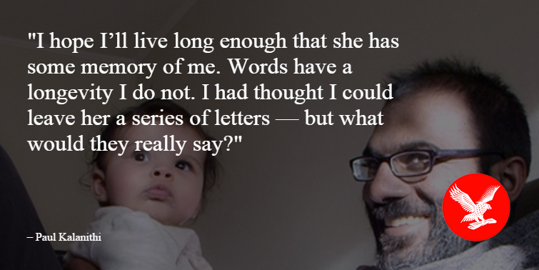 Before he passed away 2 weeks ago, the neurosurgeon Paul Kalanithi ...