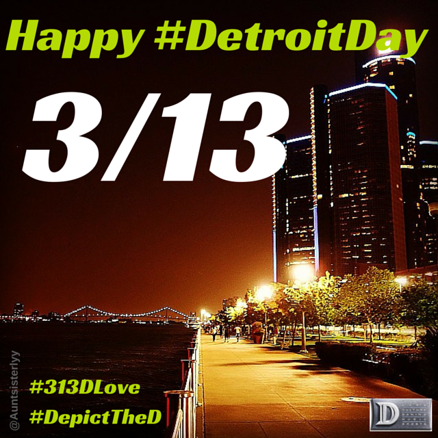 Happy Detroit (313) Day (area codes, rating, area) - Michigan (MI ...