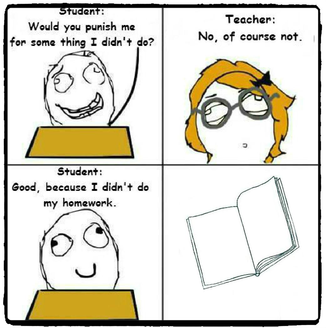 Rage Comics Homework