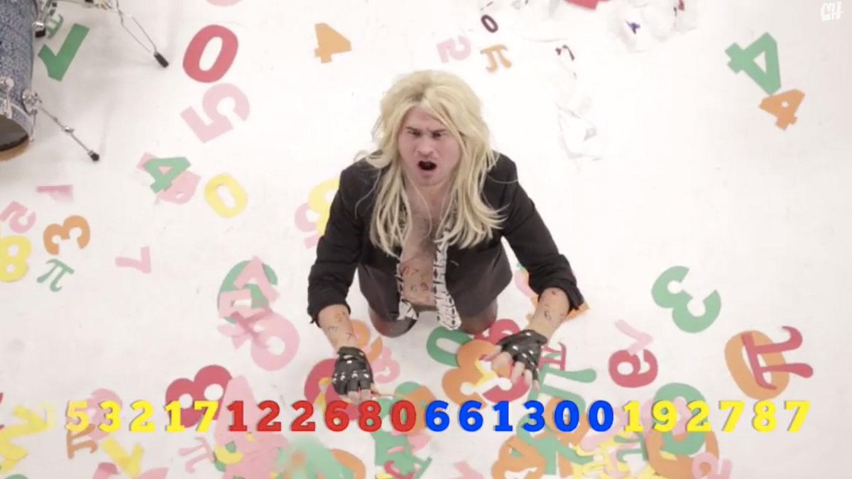 Watch this 13-minute music video of Pi, recited in the style of "Cherry ...