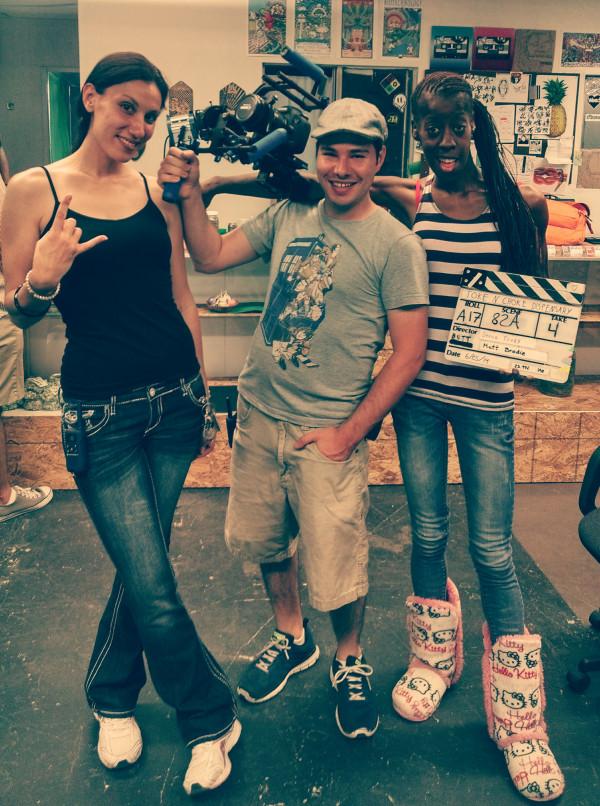 Deena Trudy On Twitter First Time Directing Day 3 Of The Toke N Choke Shoot On Set With The