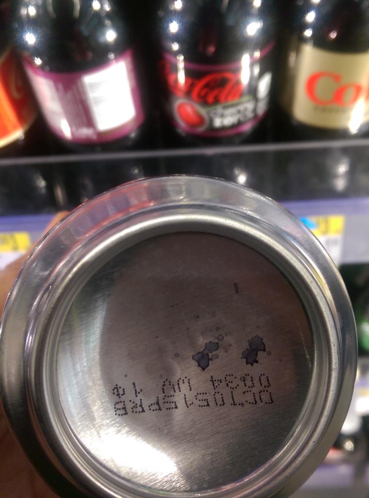 Coca Cola Can Bottom