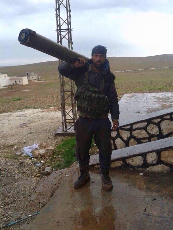 Some of YPG's armoured vehicles lined up together. It includes vehicles ...