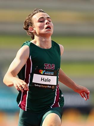 Tasmania sprinter Jack Hale moves into final of the under 18 100m at ...