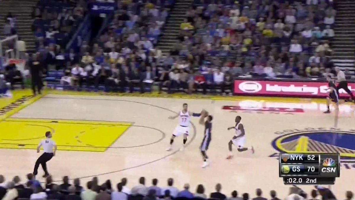 Watch Steph Curry hit the most amazing shot of the night. You. Can’t ...