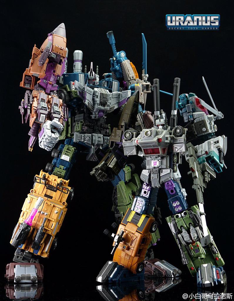 Warbotron Bruticus VS Fansproject Bruticus : transformers