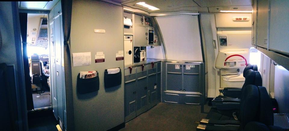 Boeing 777 Cockpit Door