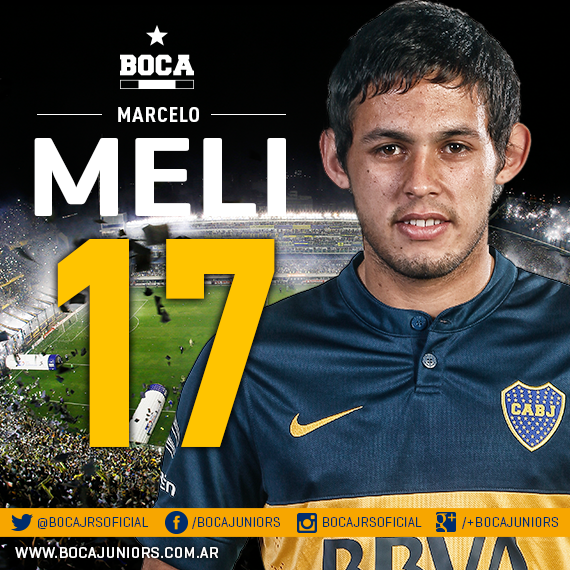 Volantes: Marcelo Meli, Cristian Erbes, Franco Cristaldo. | Boca ...
