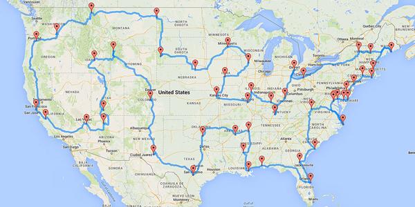 People on Twitter: "Going on a road trip? A scientist computed the best ...