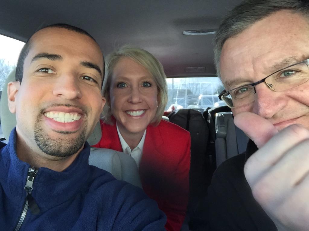 Road trip Omaha JayWilsonTV TheKevinLewis cover Badgers MarchMadness ...