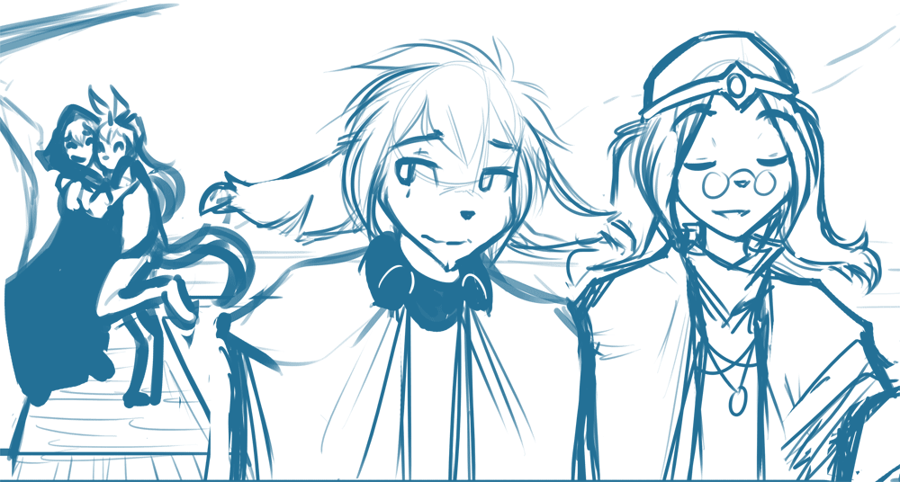 Twokinds preview sketch for page 854 : r/Twokinds