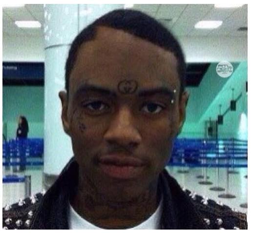 Soulja Boy Triangle Hairline