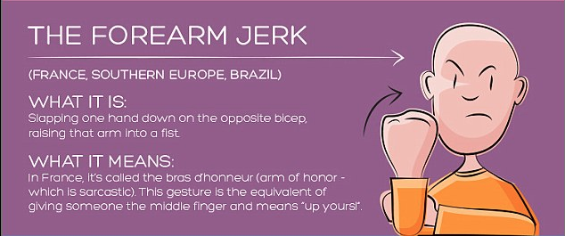 Infographic reveals the most offensive gestures around the world ...