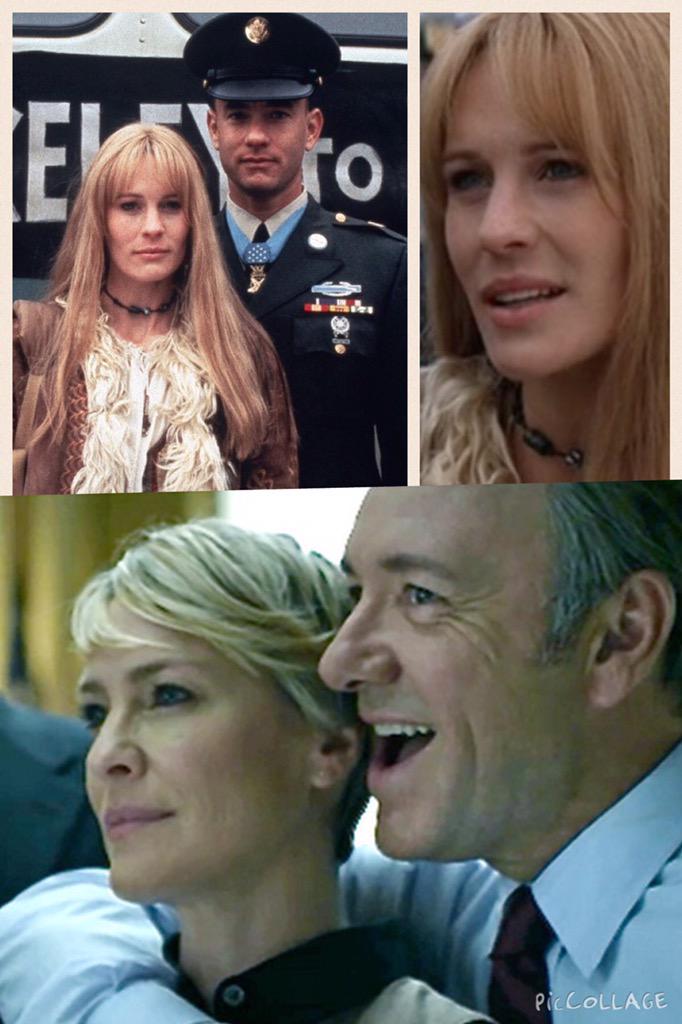 Jenny Forrest Gump Claire Underwood