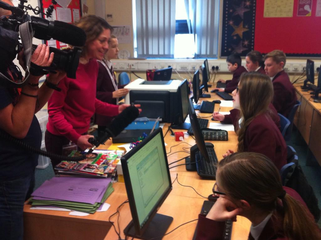 It's #bbcschoolreport day and we are at trinity academy in thorne where ...