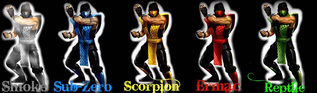Klassic Ninja Skins : r/MortalKombat