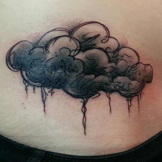 Storm Cloud Tattoo