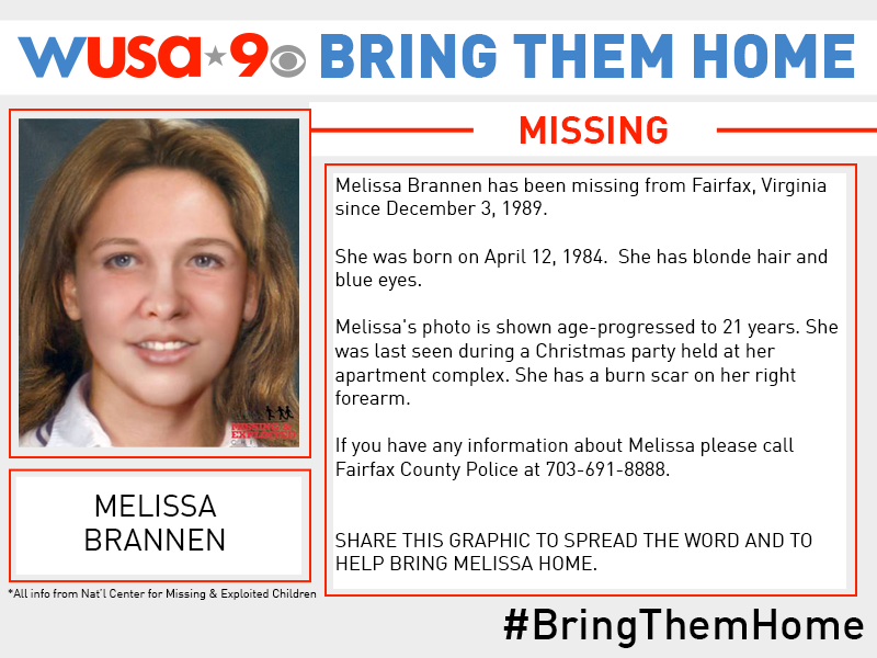Every90Seconds a child goes missing. This is Melissa Brannen from ...
