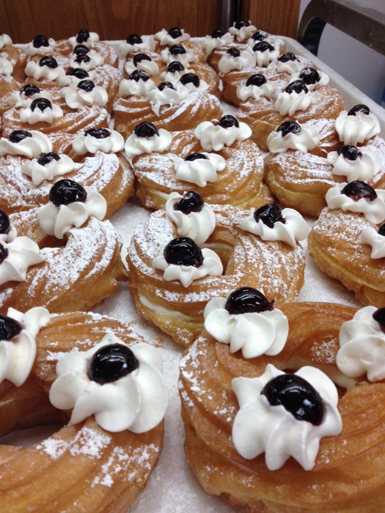 Look what I found at my local Messina Bakery on Scarlett Rd. Zeppole ...