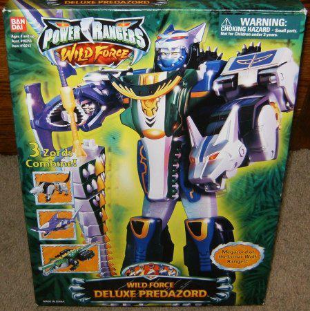 Power Rangers Wild Force Zords Transformation