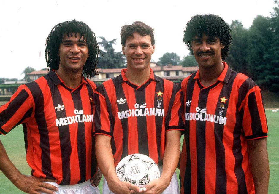 Ruud Gullit, Marco van Basten and Frank Rijkaard