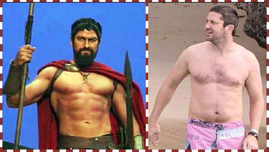 Gerard Butler 300 Workout