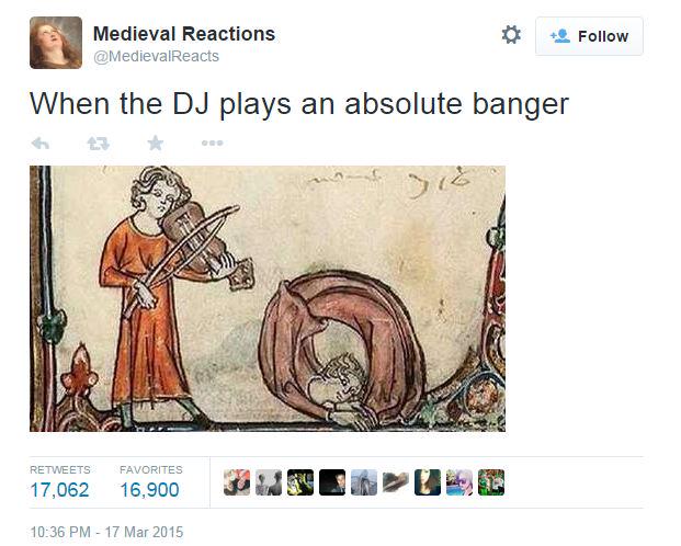 Introducing Medieval Reactions, your new favourite Twitter account ...