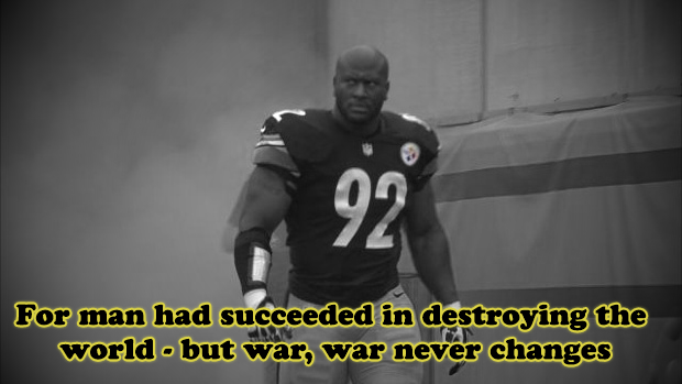 Debo has never looked more terrifying. : r/steelers