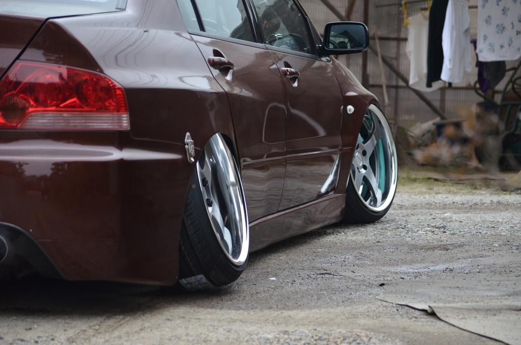 でぃお on Twitter: "ニューリムはSSR EX01です！SSRといえばプロフェッサーだけど3pも増えたし、本命の5本スポークメッキリム履きたいと思いこれに！9.5j→9jに落として ...