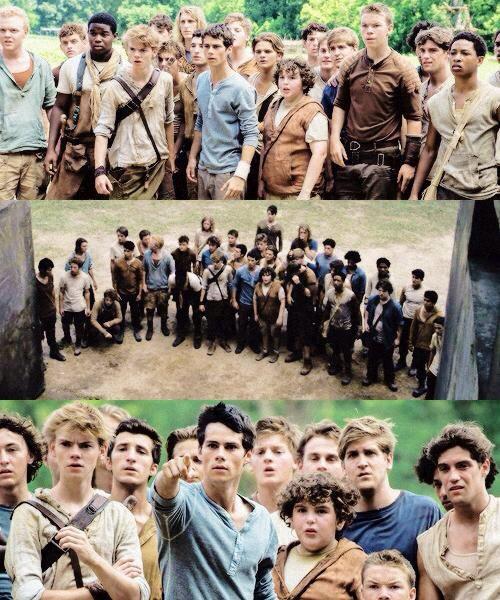 Thomas And Chuck The Maze Runner