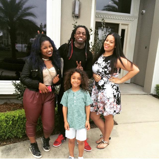 Dwayne Carter And Family