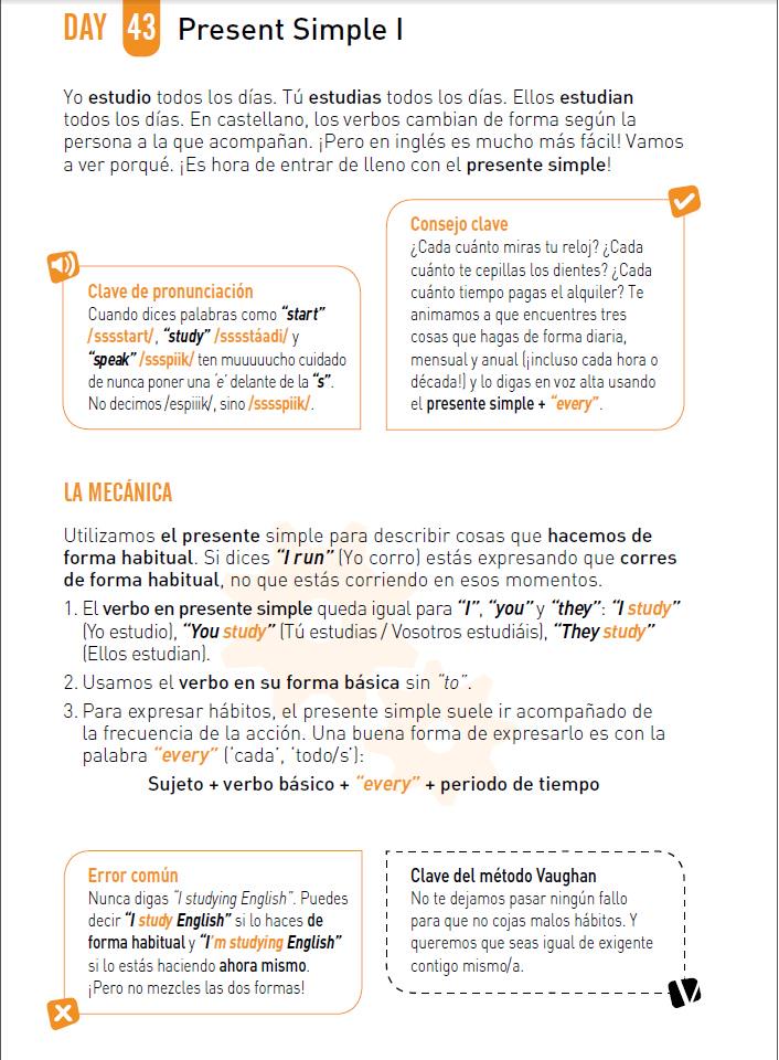 #aprendeinglestve empecemos la semana con repaso present simple más ...