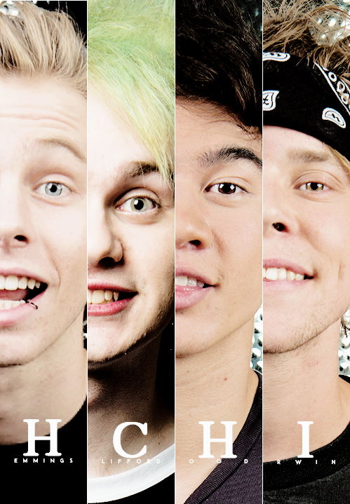 5sos And One Direction Collage Header