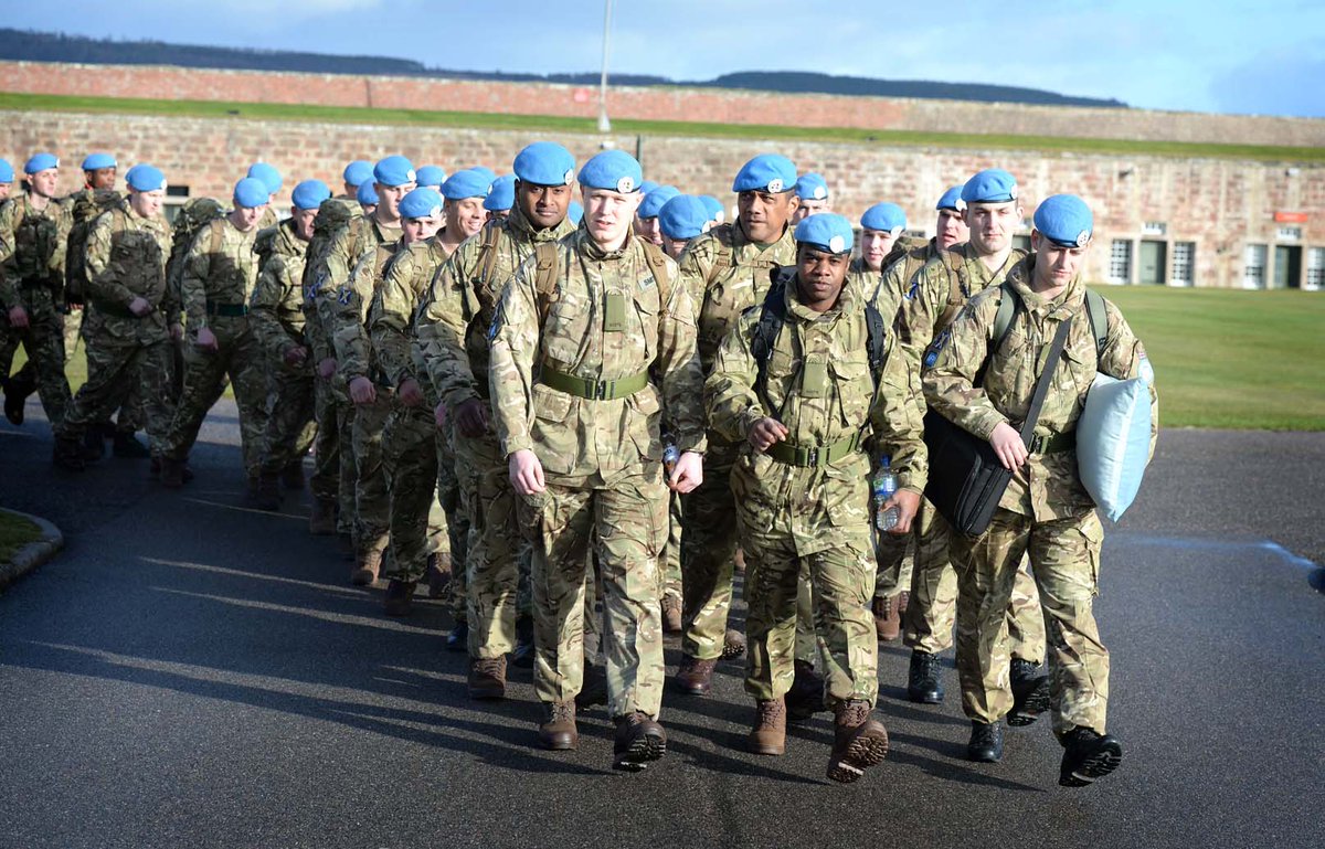 The black watch, 3rd battalion the royal regiment of scotland deploy on ...
