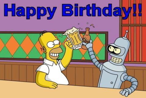 Happy Birthday Simpsons