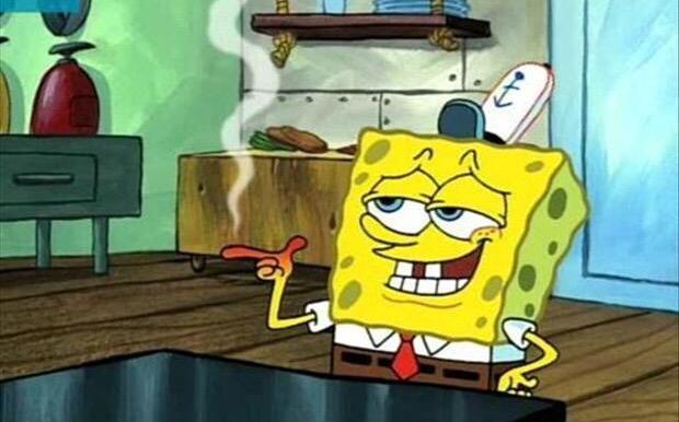 Spongebob Being Cool