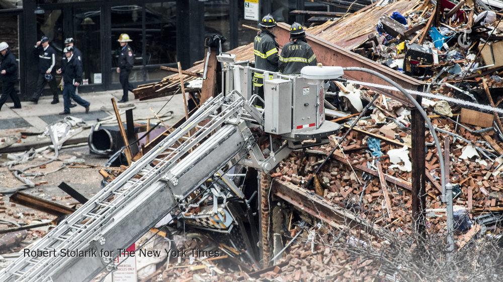 “You rarely see a scene of such devastation in the middle of a city ...