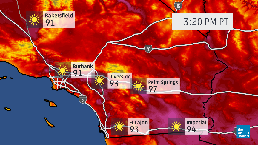Correction: It's the FOURTH 90°+ day this month in Bakersfield, and ...
