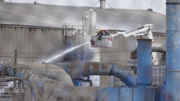 ICYMI: Images from the Griffin Wheel factory fire in Transcona cbcmb ...