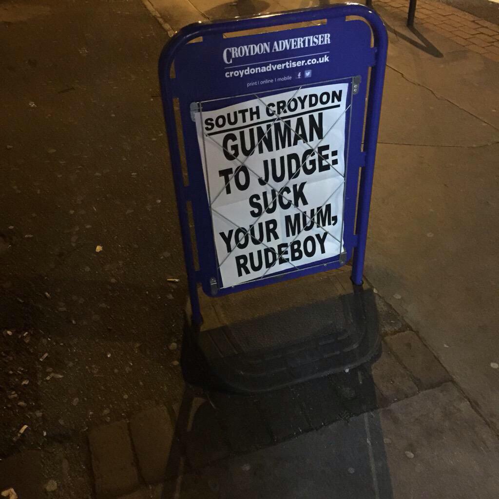 Alex Andreou on Twitter: "It is KICKING OFF in Saarf Croydon. (via @GoodNewsHackney; h/t @DB ...