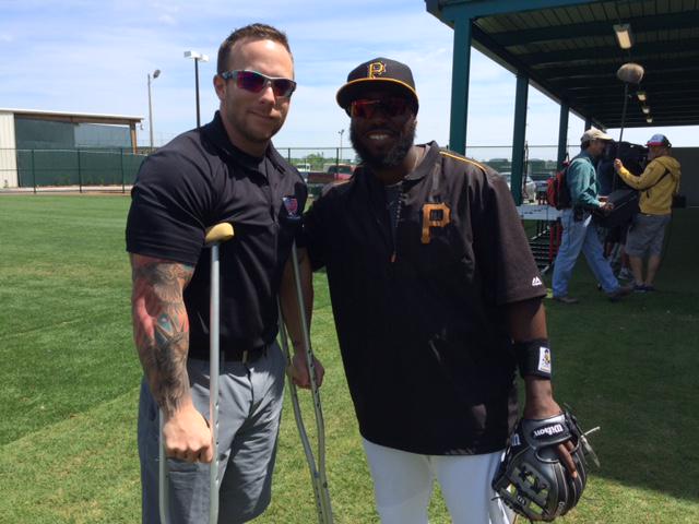 .jhay_da_man meets with Brandon Rumbaugh of IATWF before today's ...