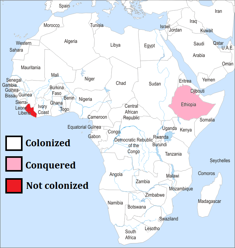 European Colonialism Map