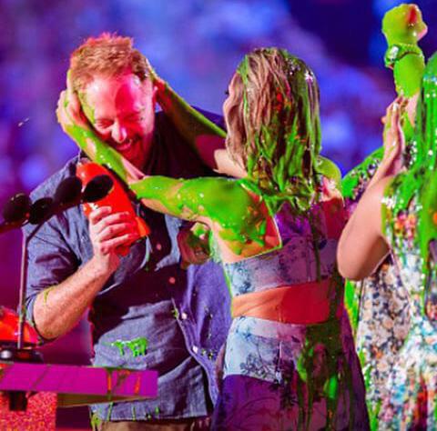 I may have missed out on most of the KCA slime, but Sarah_Hyland made ...