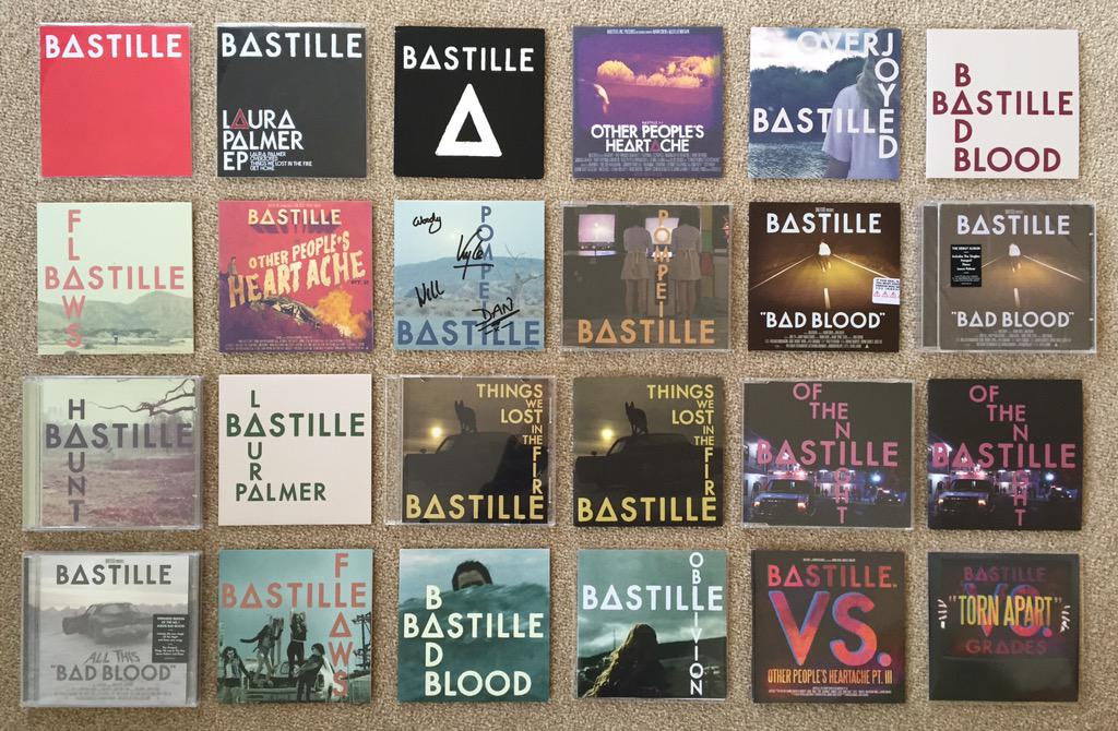 Bastille discography collection: Found on Twitter, approaching ...