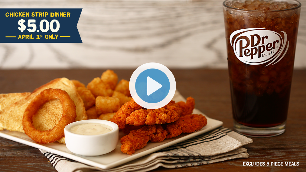 Sonic Chicken Strip Dinner