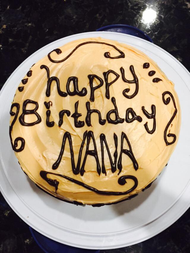Happy Birthday Nana Cake